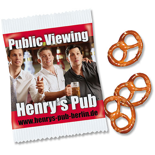Packet of Mini Pretzels | Promotional Sweets and Drinks – Adband