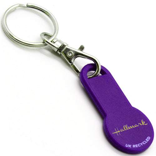 Trolley Coin Stick Keyrings | Promotional Key Rings – Adband
